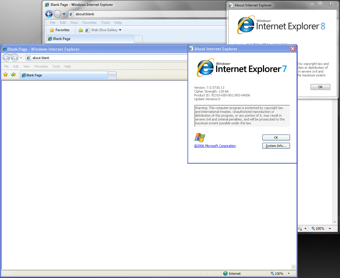 Running Multiple Versions of IE on Win 7 with Virtual PC - E-gineering ...